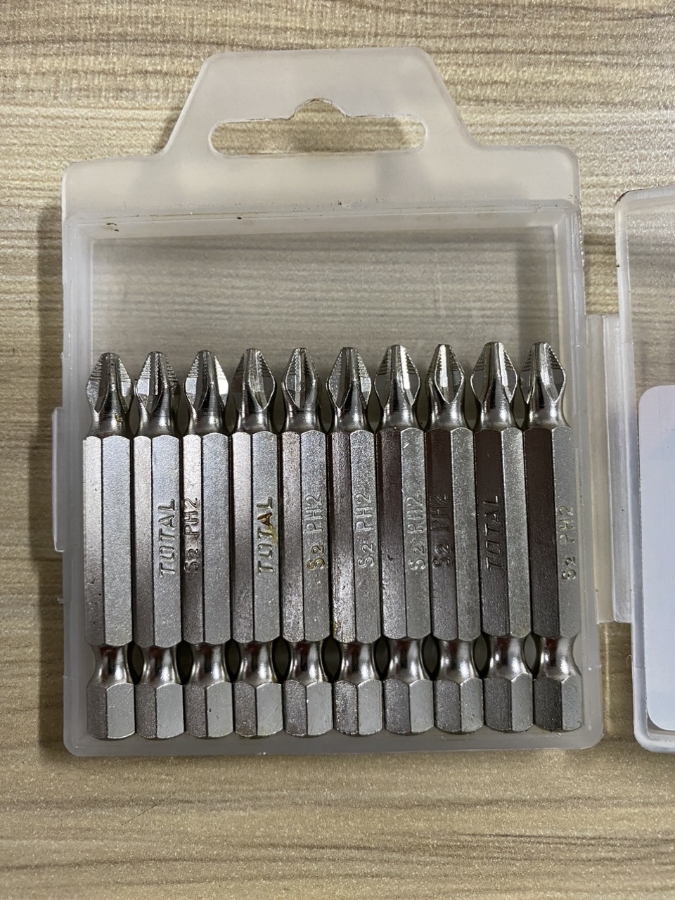 Bộ mũi vít bake 10 chi tiết PH2/50mm Total TAC16PH223