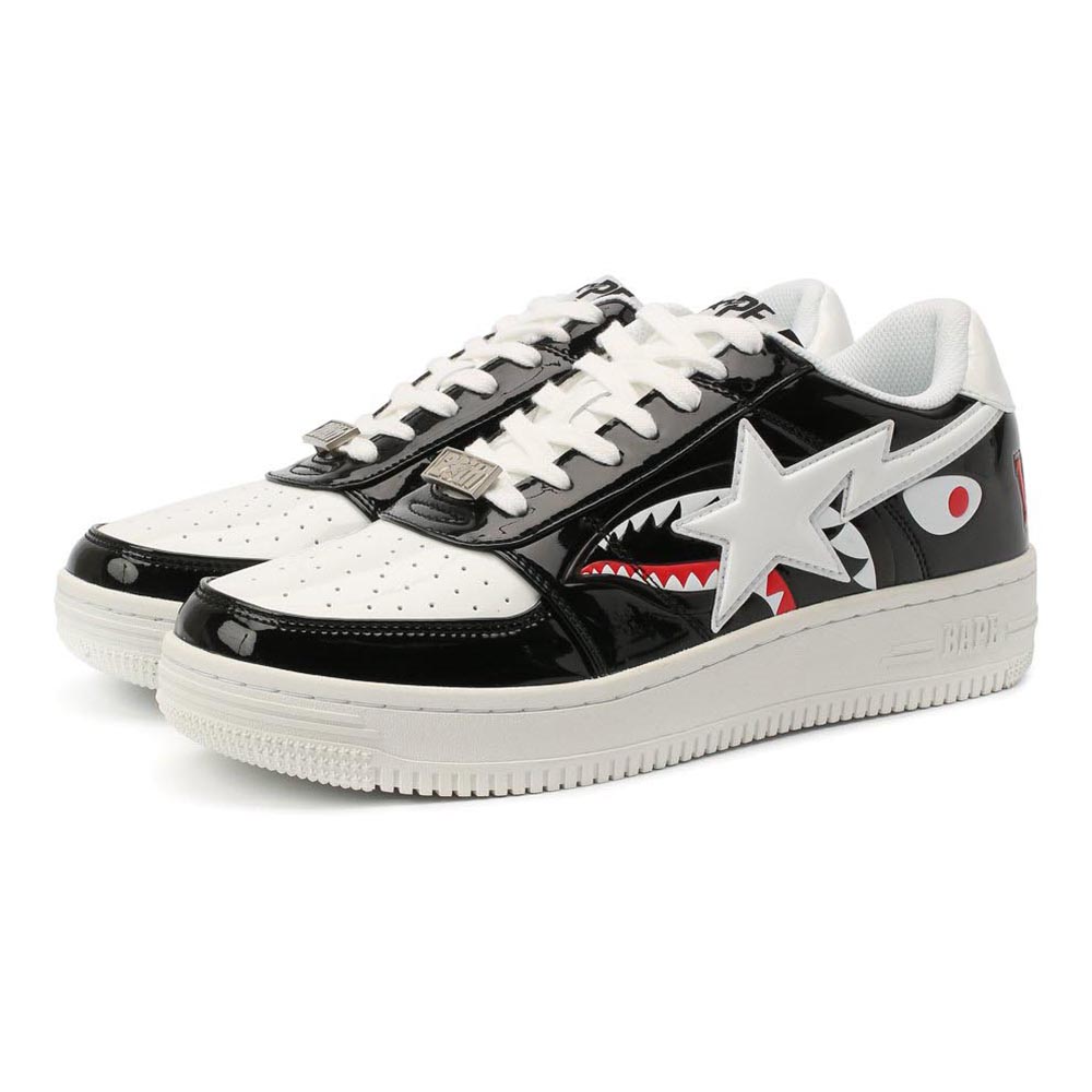 Bape Sta Low 'Mad Shark - Black White' | Duyet Fashion