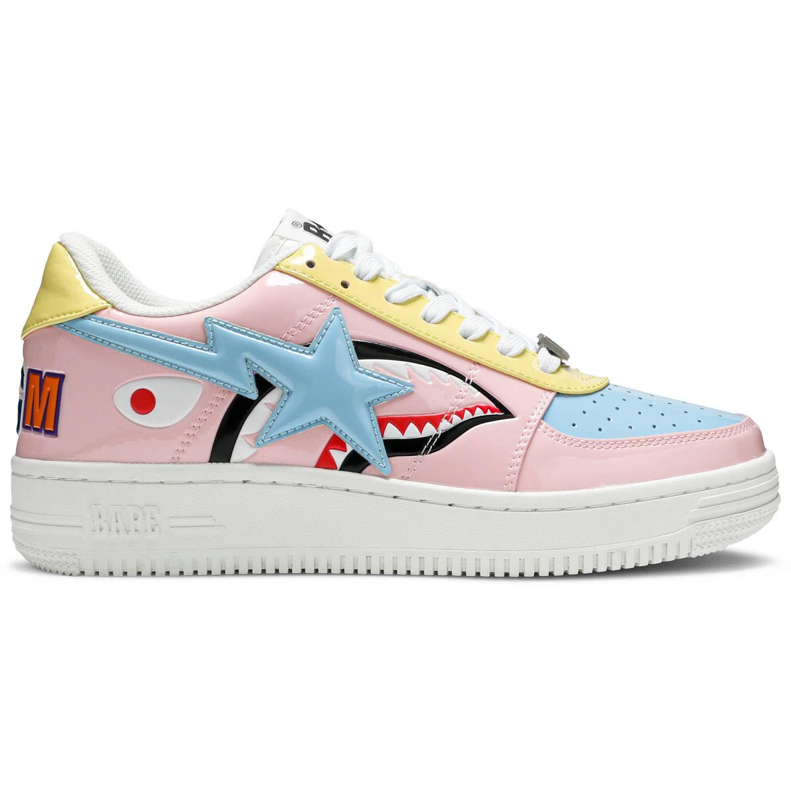 Bape Sta Low 'Mad Shark - Pink' | Duyet Fashion