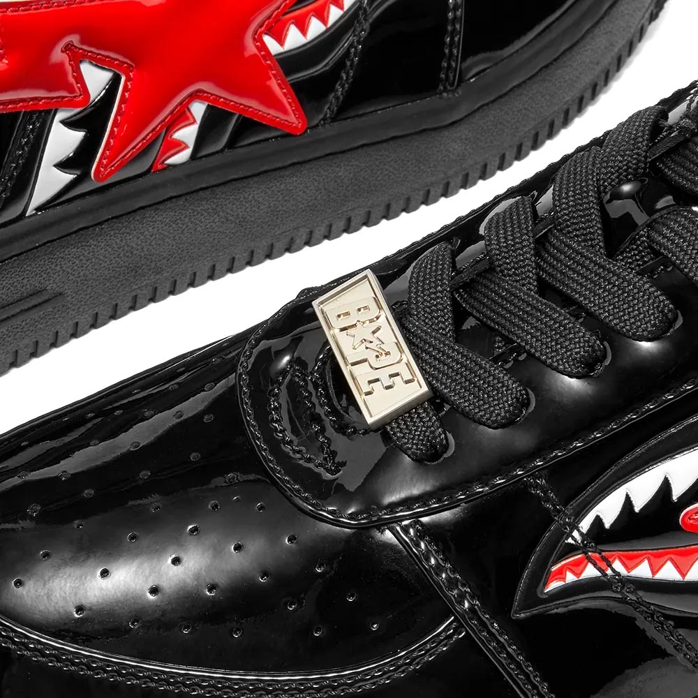 Bape Sta Low 'Mad Shark - Triple Black' | Duyet Fashion
