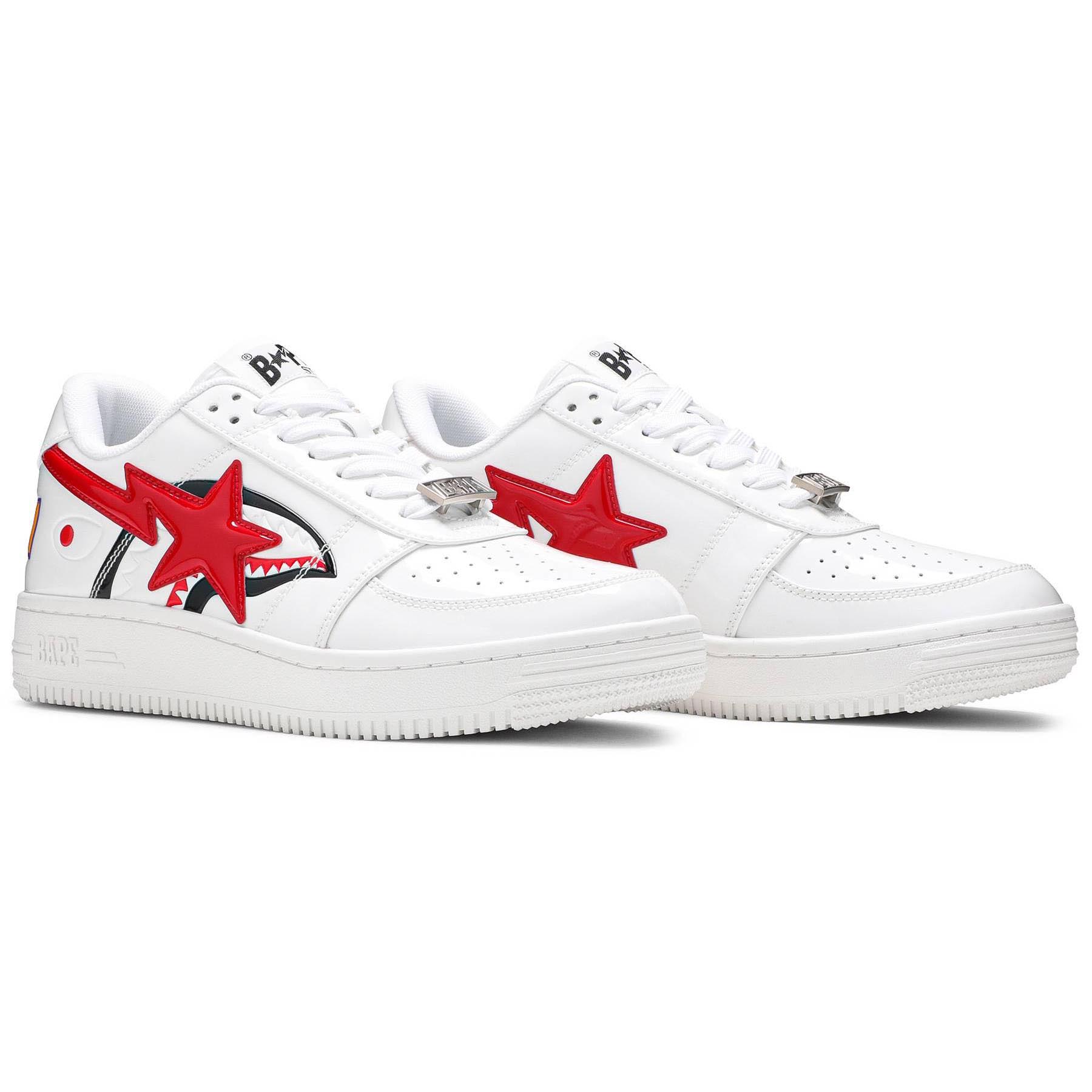 Bape Sta Low 'Mad Shark - White' | Duyet Fashion