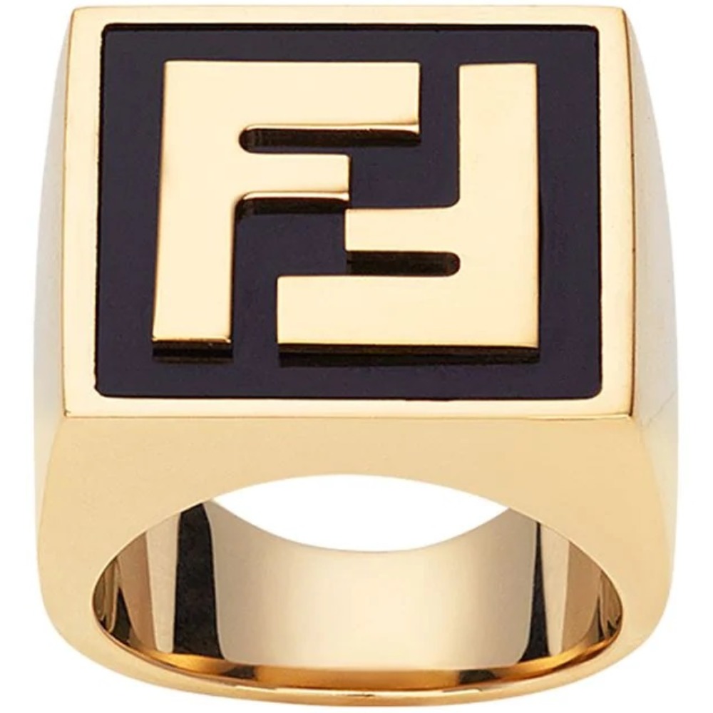 Nhẫn Fendi 'FF Logo' | Duyet Fashion