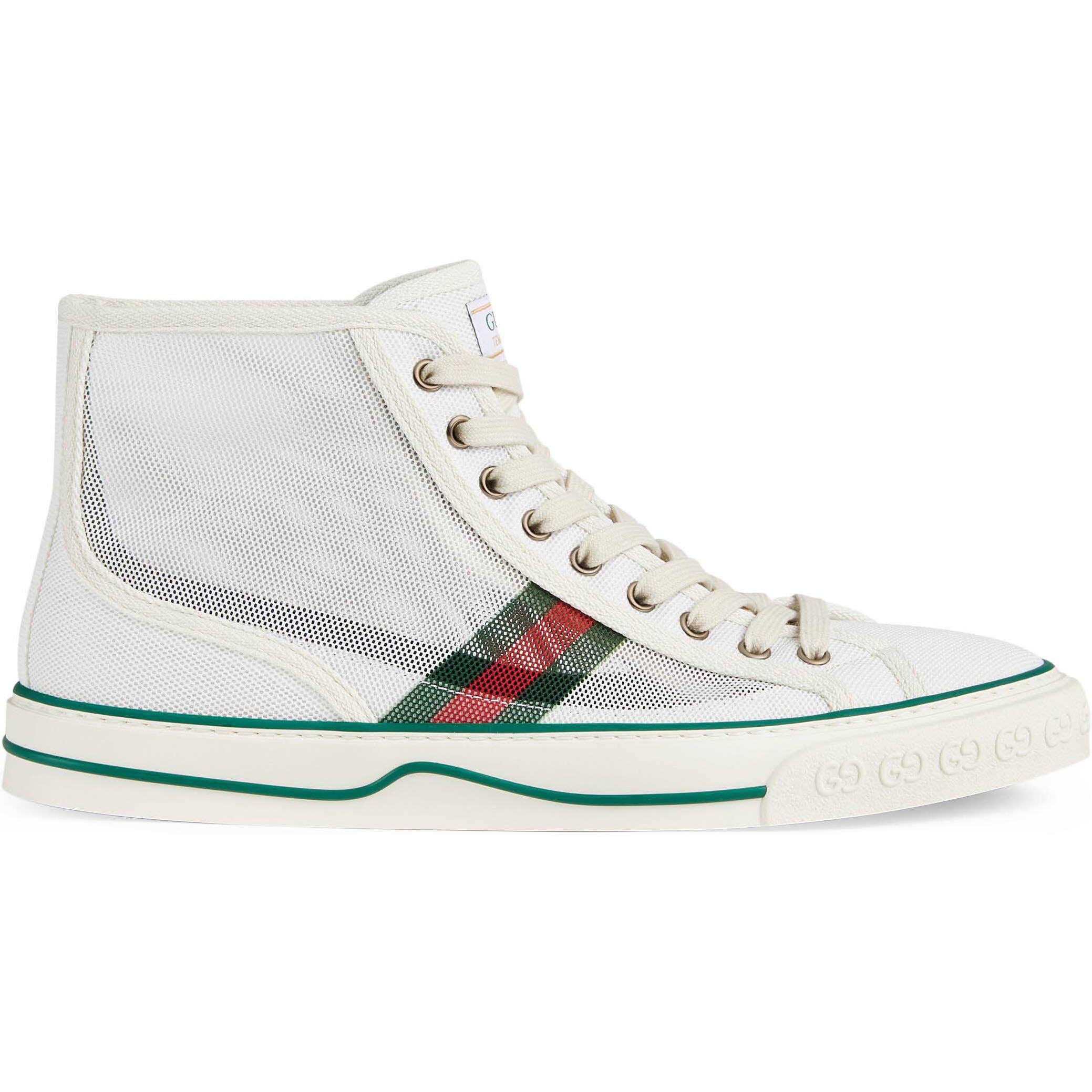 Gucci OTG High Top Sneaker 'Mesh - White' ‎ | Duyet Fashion