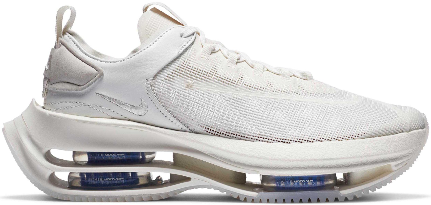 Nike Zoom Double-Stacked 'Triple White' | Duyet Fashion