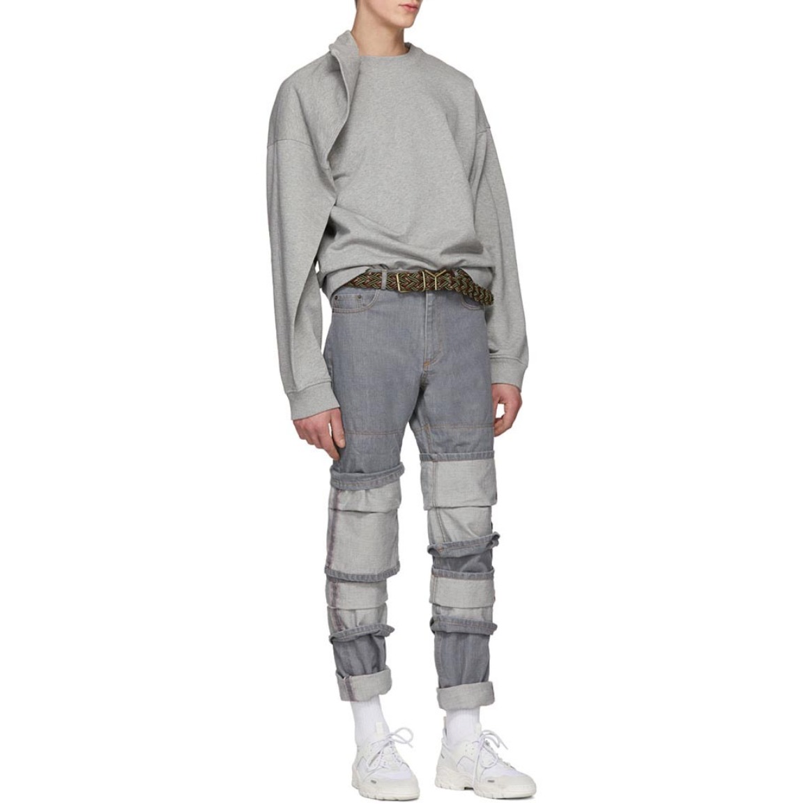 Quần Jeans Y/PROJECT 'Grey' | Duyet Fashion