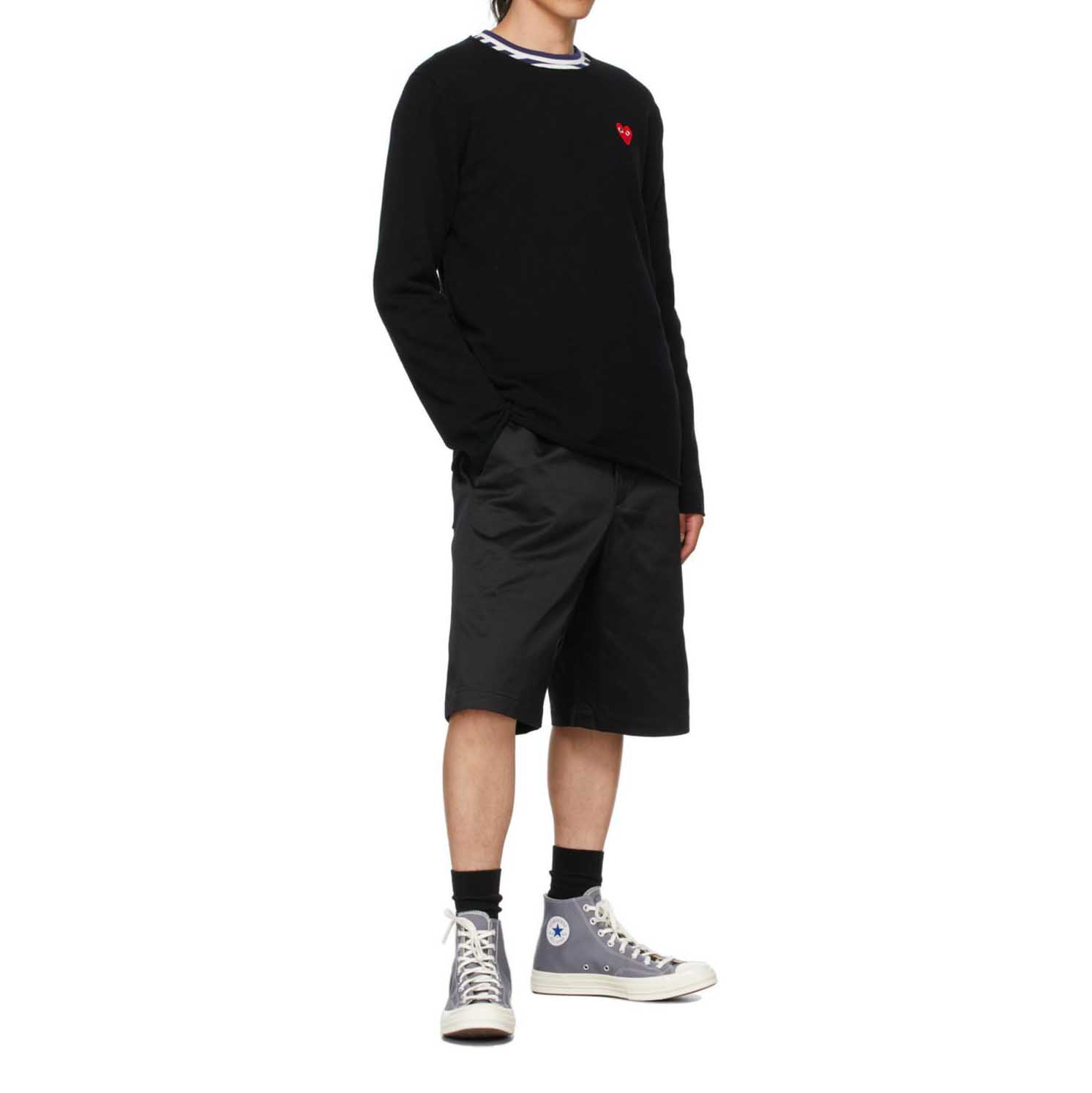 CDG x Converse Chuck 70 High 'Steel Gray' | Duyet Fashion