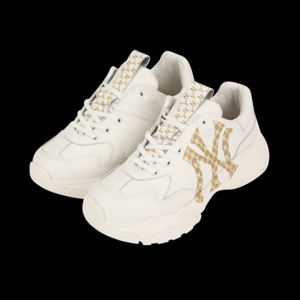 Giày sneaker MLB Bigball Chunky Monogram LT 3ASHCM01N-50IVS - Hàng ...