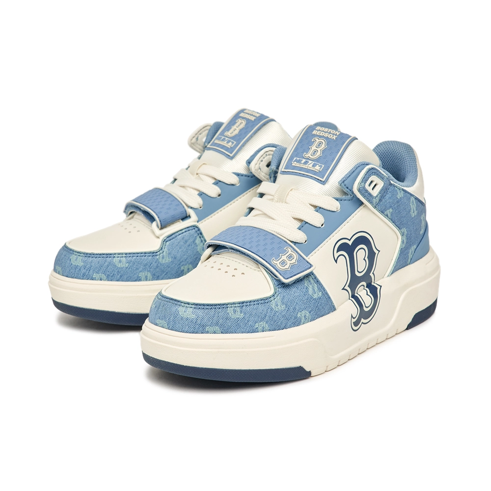 Giày Sneaker MLB Chunky Liner Mid Denim Boston Red Sox "D.Blue ...