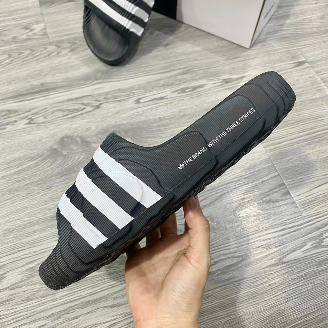 Dép Thời Trang Adidas Adilette 22 Slides "Black/White" IF3670 - Hàng ...