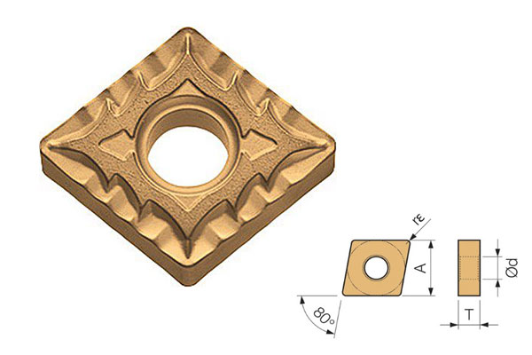 Mảnh dao tiện KYOCERA CNMG1204.. | Vật Tư Cơ Khí 247