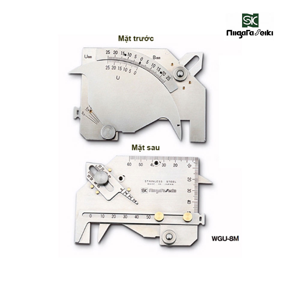 Thước đo mối hàn Niigata WGU-8M | Vật Tư Cơ Khí 247