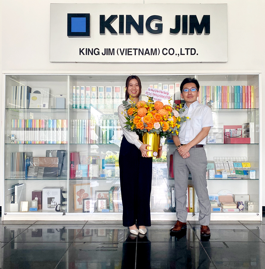 KING JIM (VIỆT NAM) KỶ NIỆM 10 NĂM THÀNH LẬP VPĐD