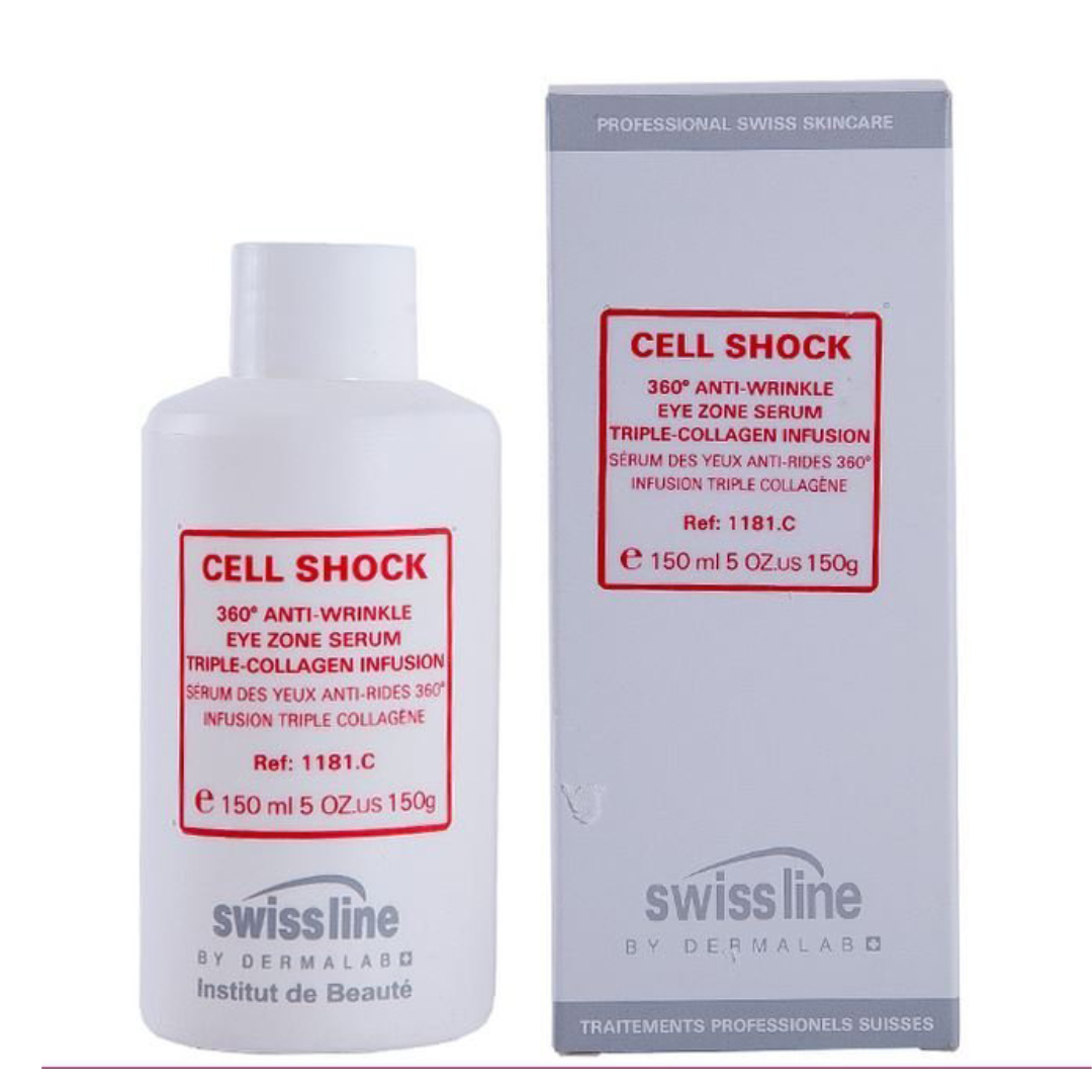 SWISSLINE CS 360 ANTI WRINKLE EYE ZONE SERUM TRIPPLE COLLAGEN INFUSION ...