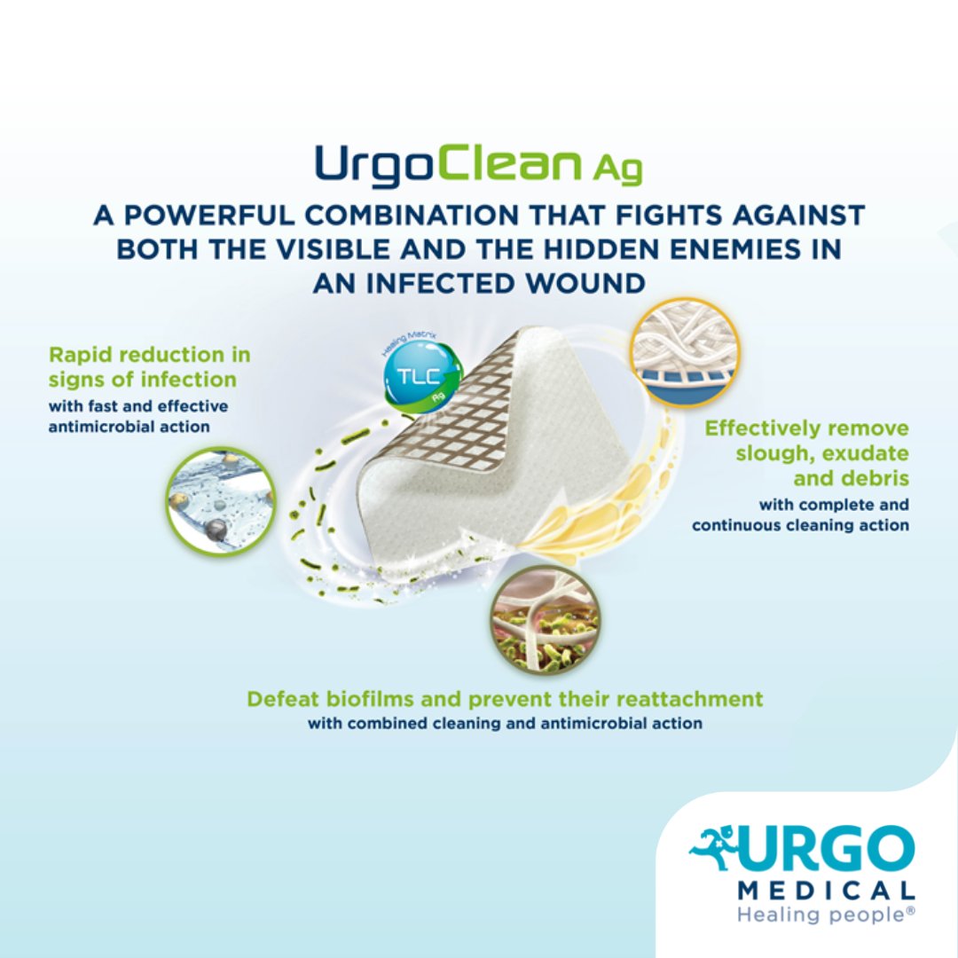 Băng Gạc Chứa Bạc Chống Nhiễm Khuẩn Urgo URGOCLEAN AG | Dcyk.vn︱ Dụng ...