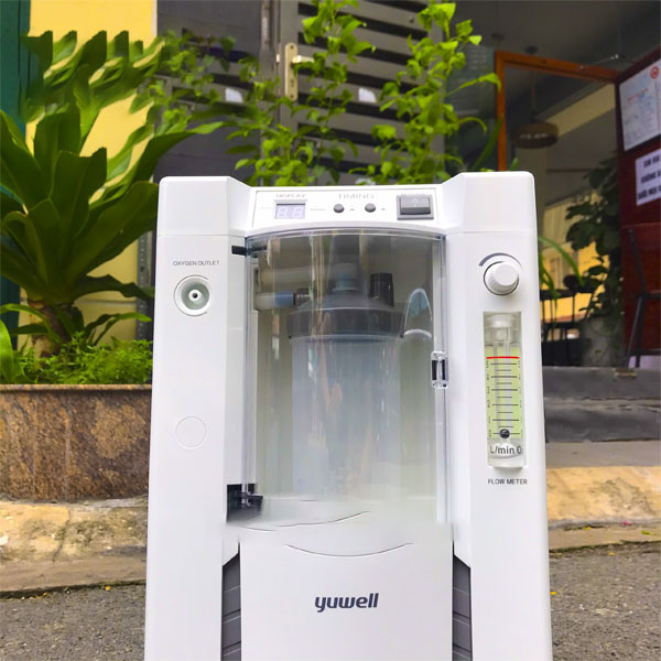 Máy Tạo Oxy Yuwell 7F-5CW Mini (5 Lít, Có Xông) | Dcyk.vn︱ Dụng cụ y ...