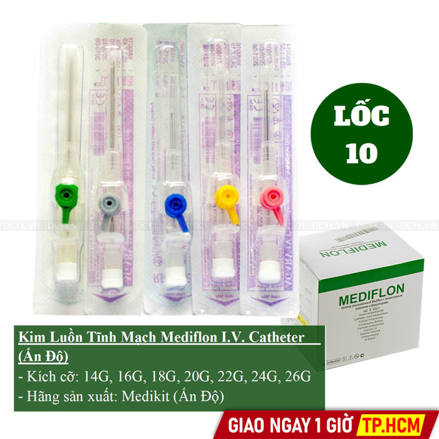 Kim Luồn Tĩnh Mạch Mediflon I.V. Catheter (Ấn Độ) | Dcyk.vn︱ Dụng cụ y khoa, Thiết bị y tế ...