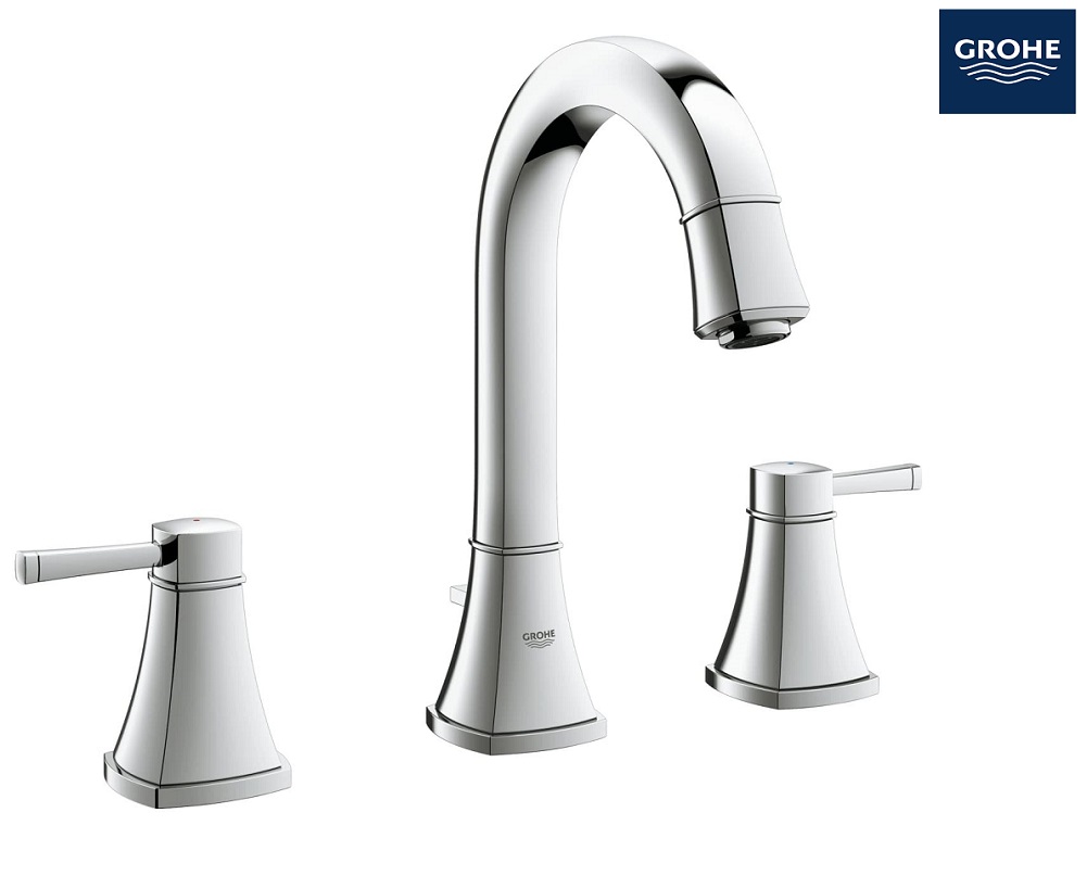Vòi lavabo chậu 3 lỗ Grohe Grandera 20389000 | ShopG7