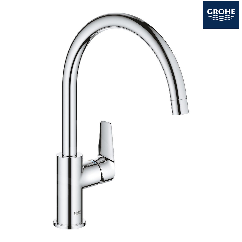 Vòi rửa bát Nóng lạnh Grohe BauEdgre 31367001 | ShopG7