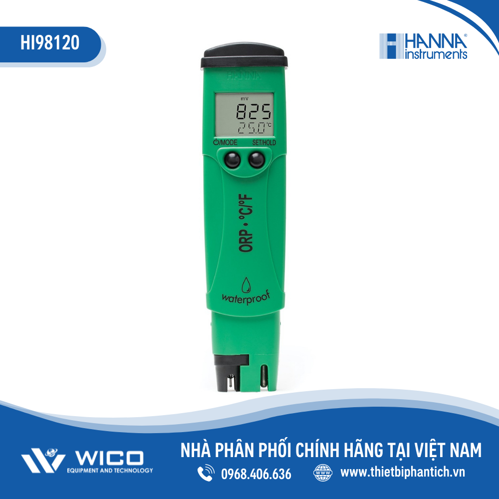 Bút Đo ORP/Nhiệt Độ Hãng Hanna HI98120 | Thiết Bị Phân Tích™