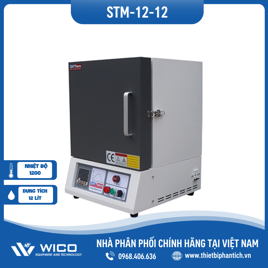 Lò Nung Trung Quốc 1200 Độ Saftherm STM-12-12 | 12 Lít | Thiết Bị Phân ...