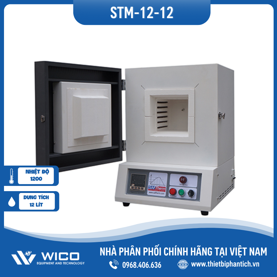 Lò Nung Trung Quốc 1200 Độ Saftherm STM-12-12 | 12 Lít | Thiết Bị Phân ...