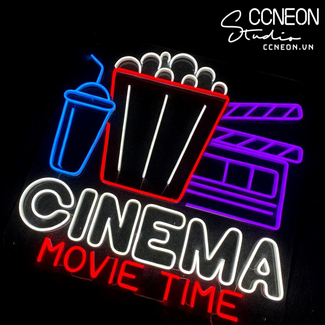 Đèn Trang Trí Led Neon CINEMA movie time