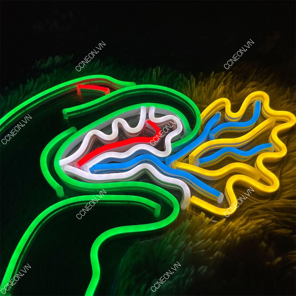 Đèn Trang Trí Led Neon Godzilla - Đèn Trang Trí Phòng Led Neon Sign ...