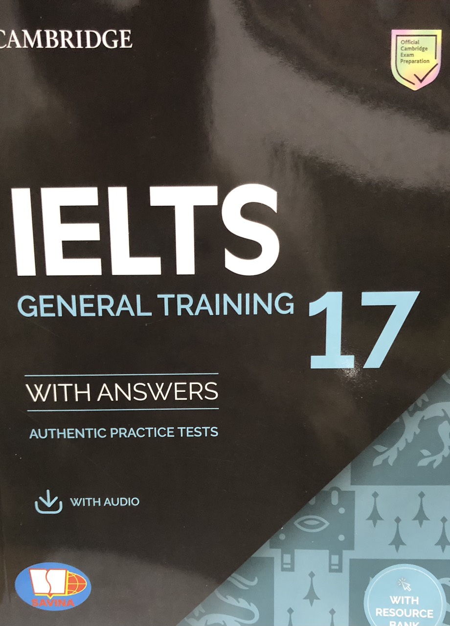 Cambridge IELTS 17 general training | Hiệu Sách Thuật