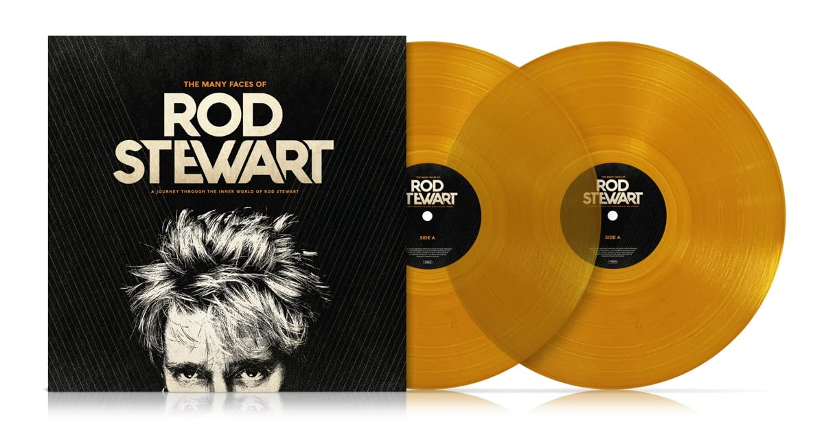 vinyl Many Faces Of Rod Stewart ( 2 LP , Coloured vinyls )