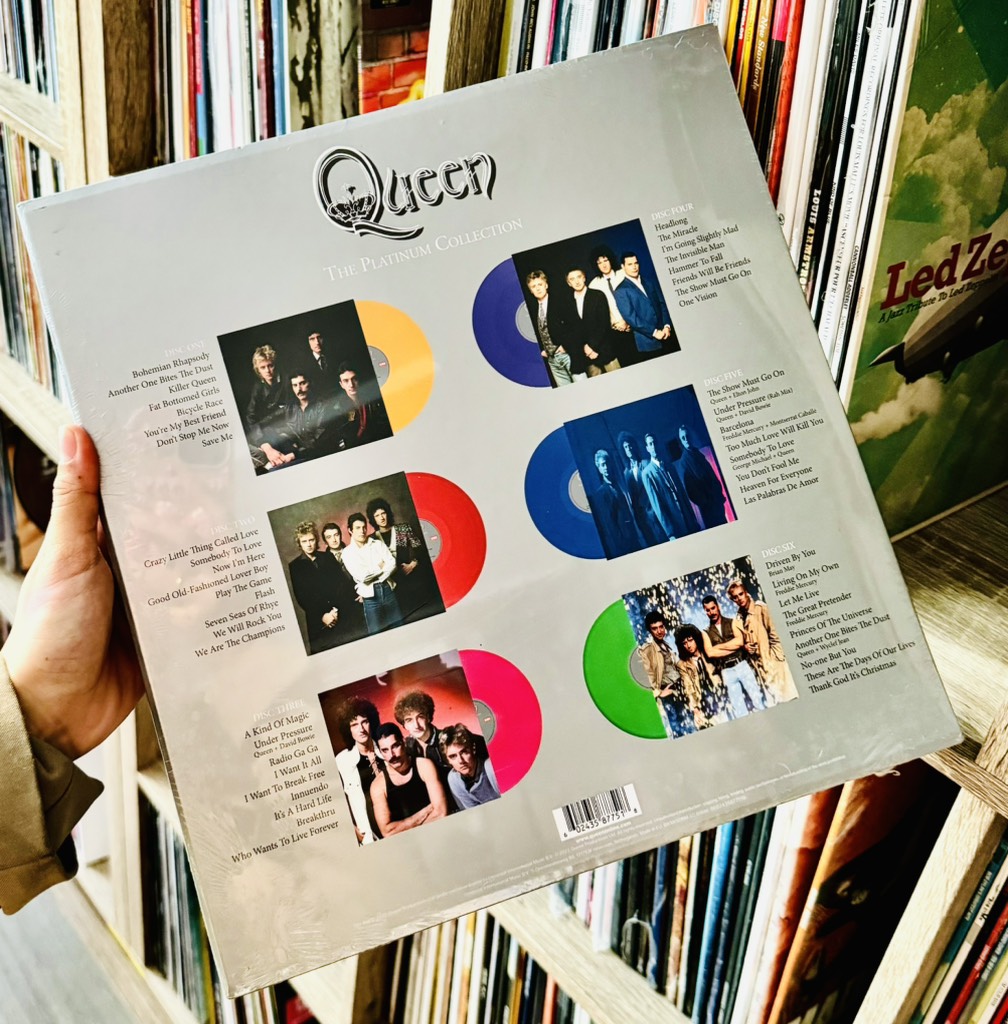 QUEEN - PLATINUM COLLECTION (6LP/COLOR VINYL BOX SET)