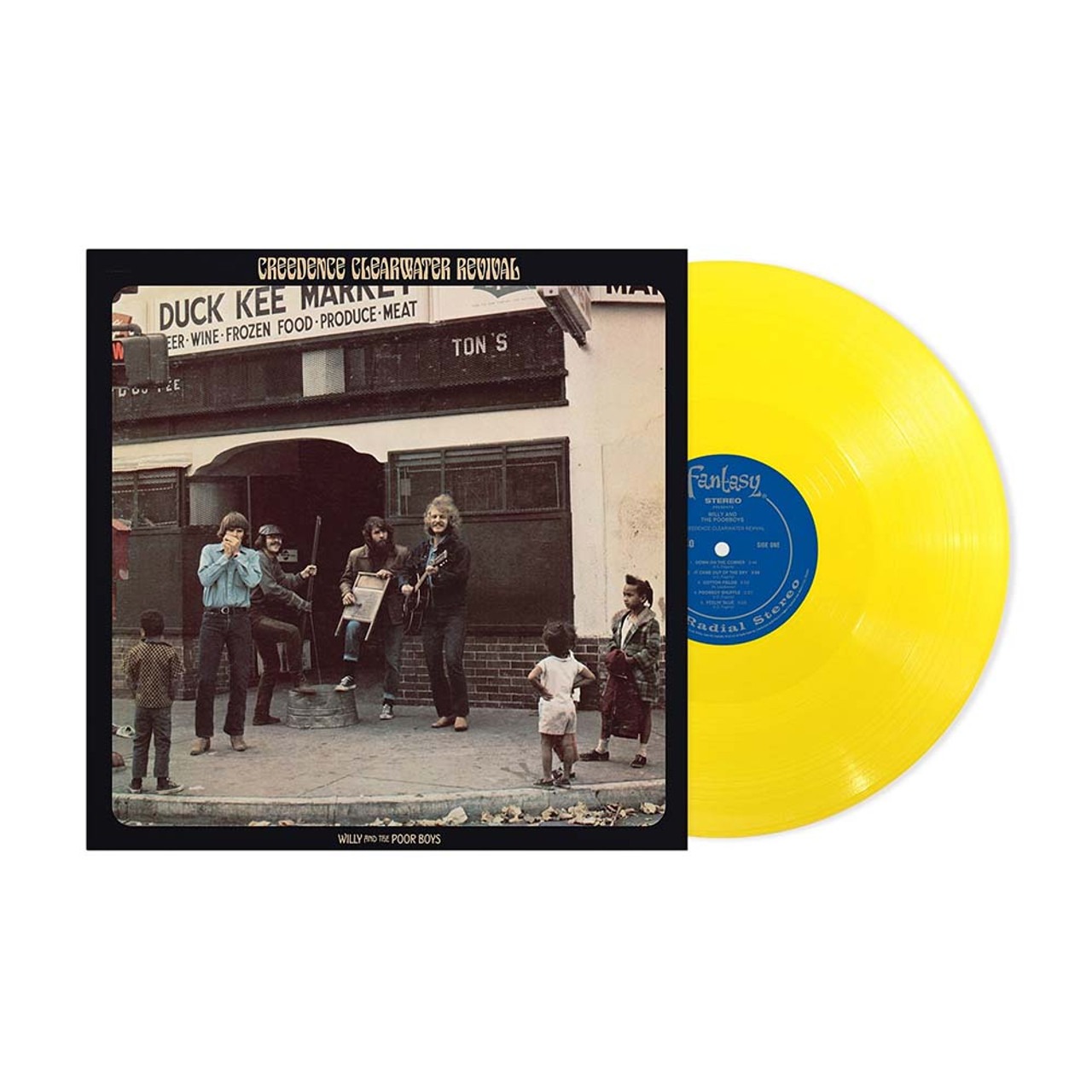 vinyl Creedence Clearwater Revival - Willy and the Poor Boys (Canary Yellow Vinyl)