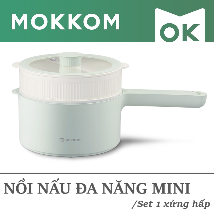 NỒI NẤU MINI ĐA NĂNG MOKKOM MK375 | Tạp Hóa Nhà Chuê