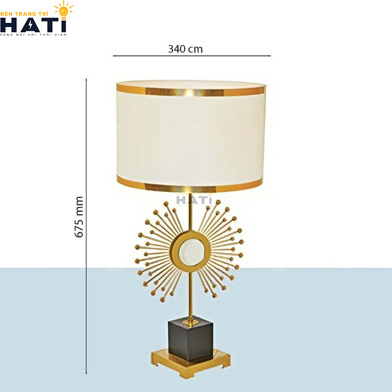 Đèn bàn tân cổ điển Selvian