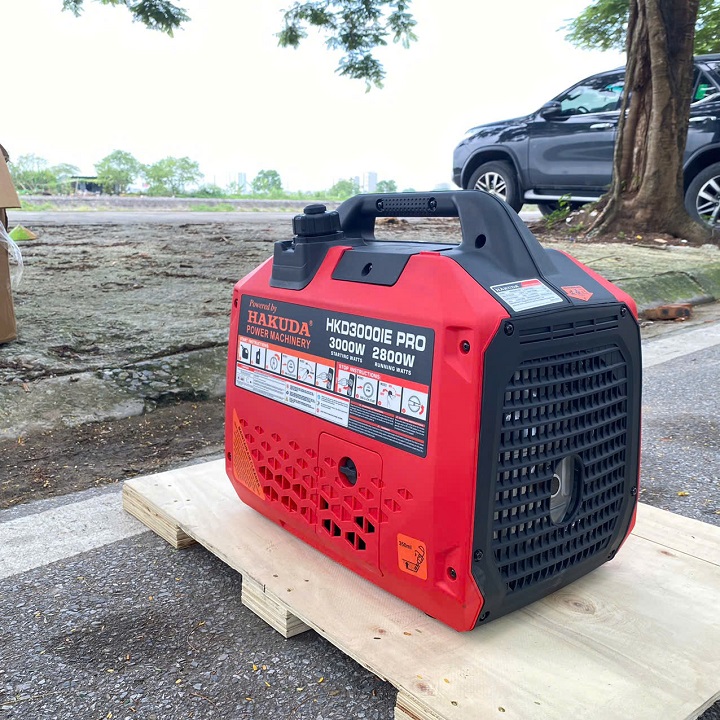 Máy Phát Điện Chạy Xăng Inverter 3KW Hakuda HKD3000IEPRO