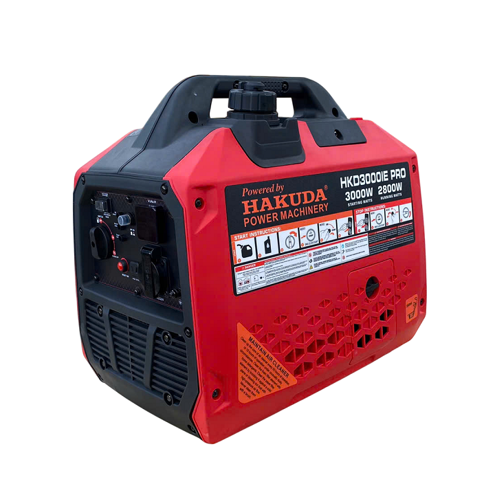 Máy Phát Điện Chạy Xăng Inverter 3KW Hakuda HKD3000IEPRO