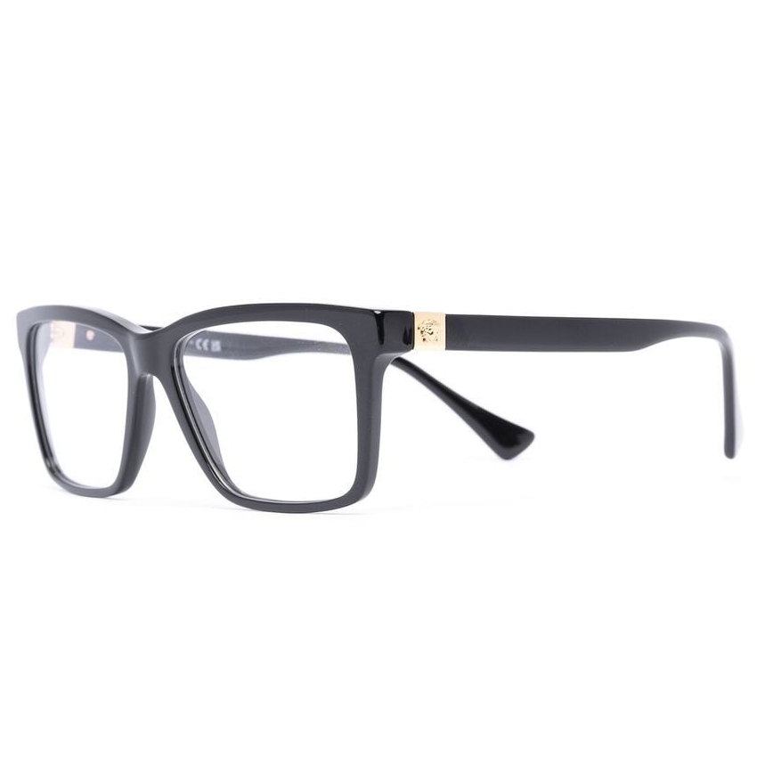 Versace Black Square Frame Glasses - VAULT VIETNAM