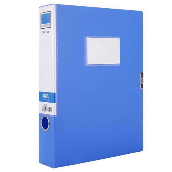 File hộp nhựa 5cm Deli E31115 | Văn phòng phẩm Hải Giang