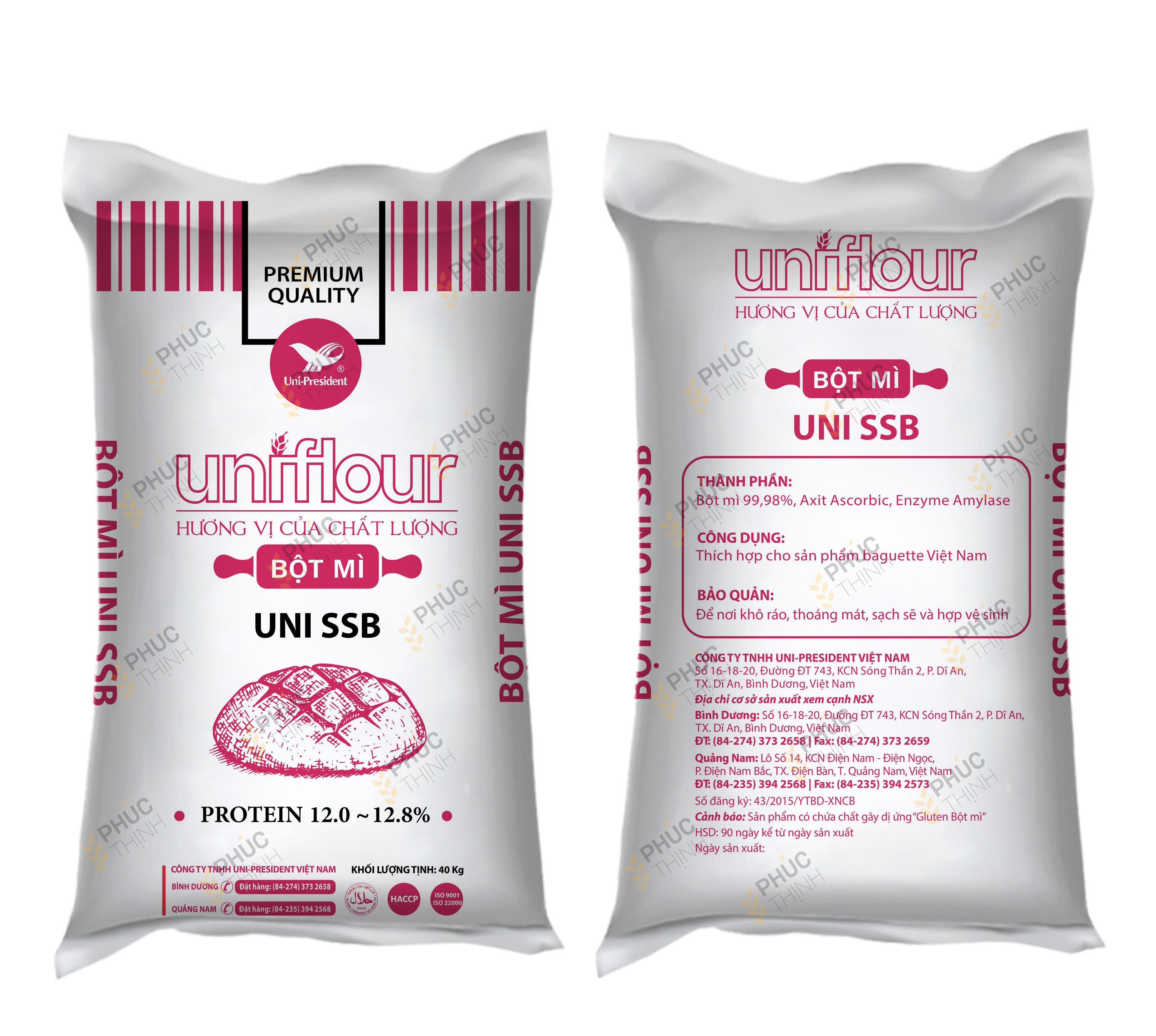 Bột mì Uni SSB | Bột Mì Phúc Thịnh