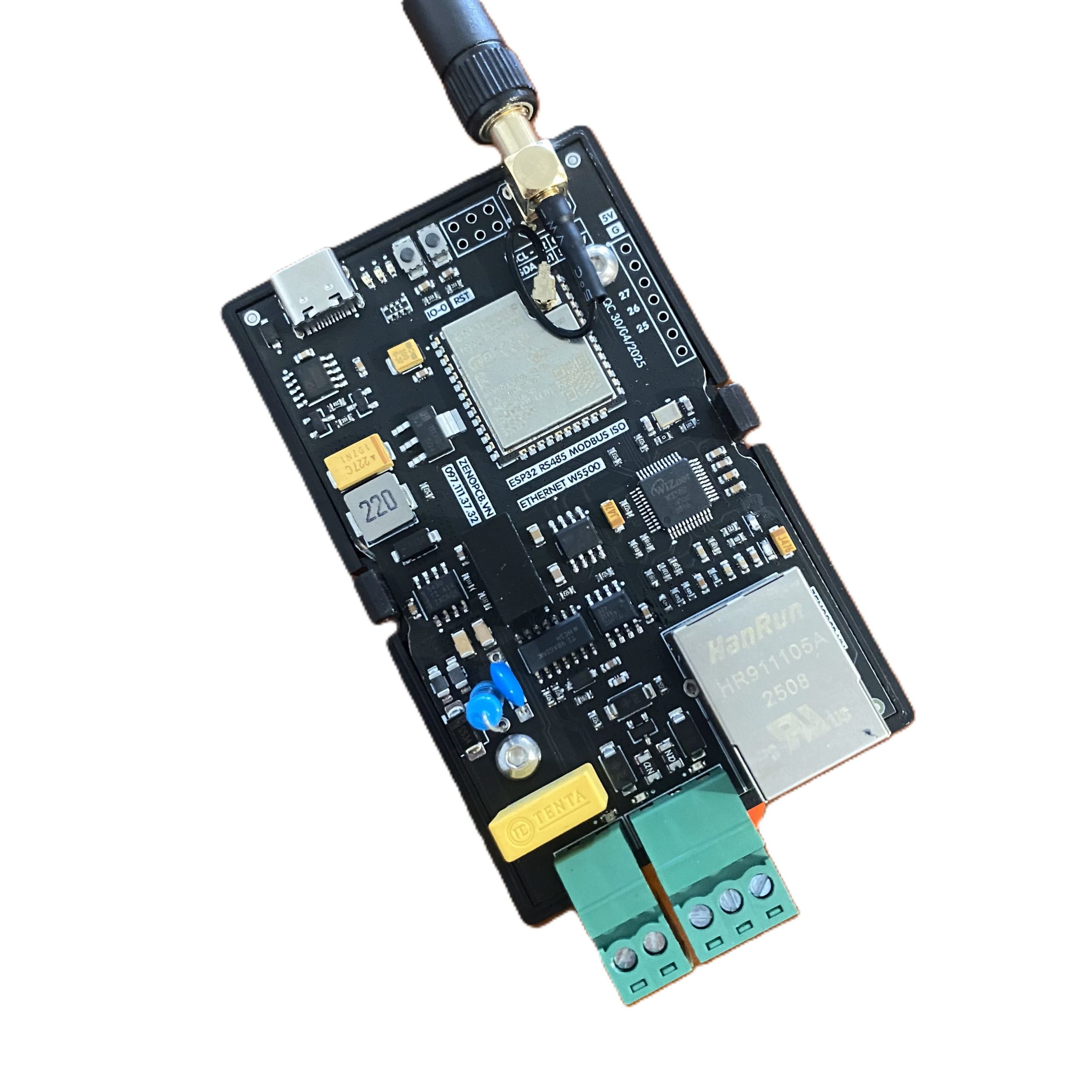 Mạch ESP32 RS485 Modbus RTU TCP/IP Ethernet