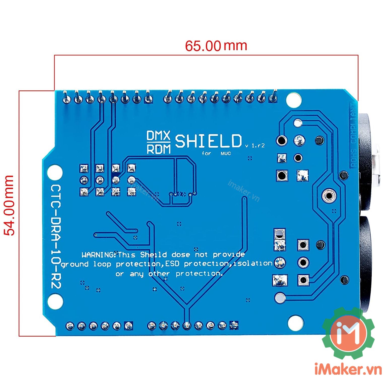 Mạch DMX Shield (Arduino Compatible)