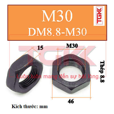 Đai ốc mỏng TN-Q1-M30 Siêu thị ốc vít