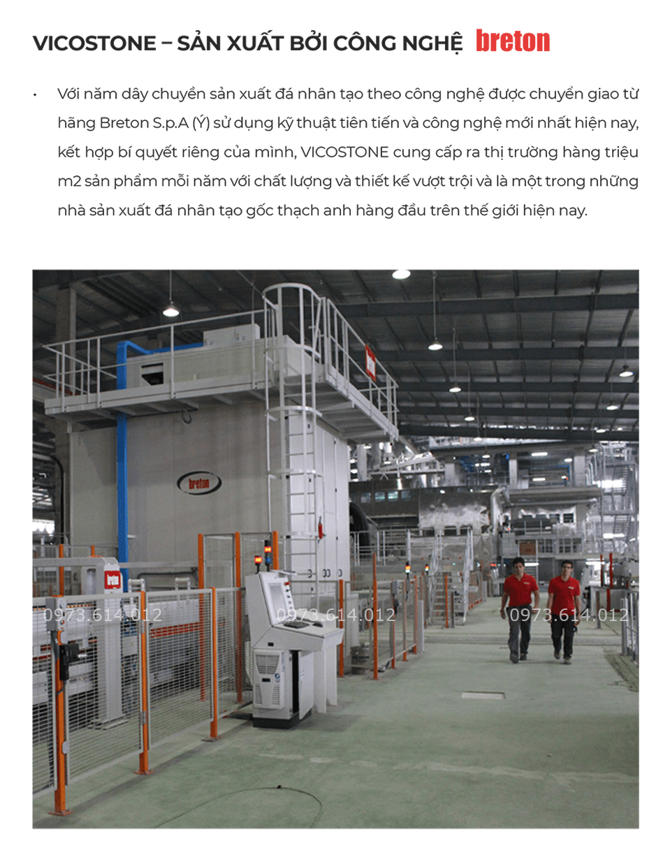 Vicostone Denali BQ2605 | Đá nhân tạo cao cấp Vicostone