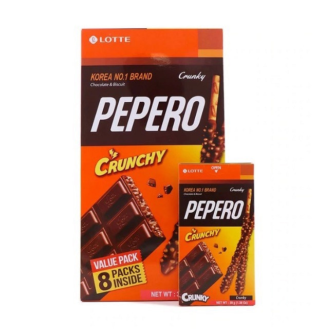 Bánh Que Sô-cô-la Crunchy Pepero Lotte 39g Shop Thúy Anh