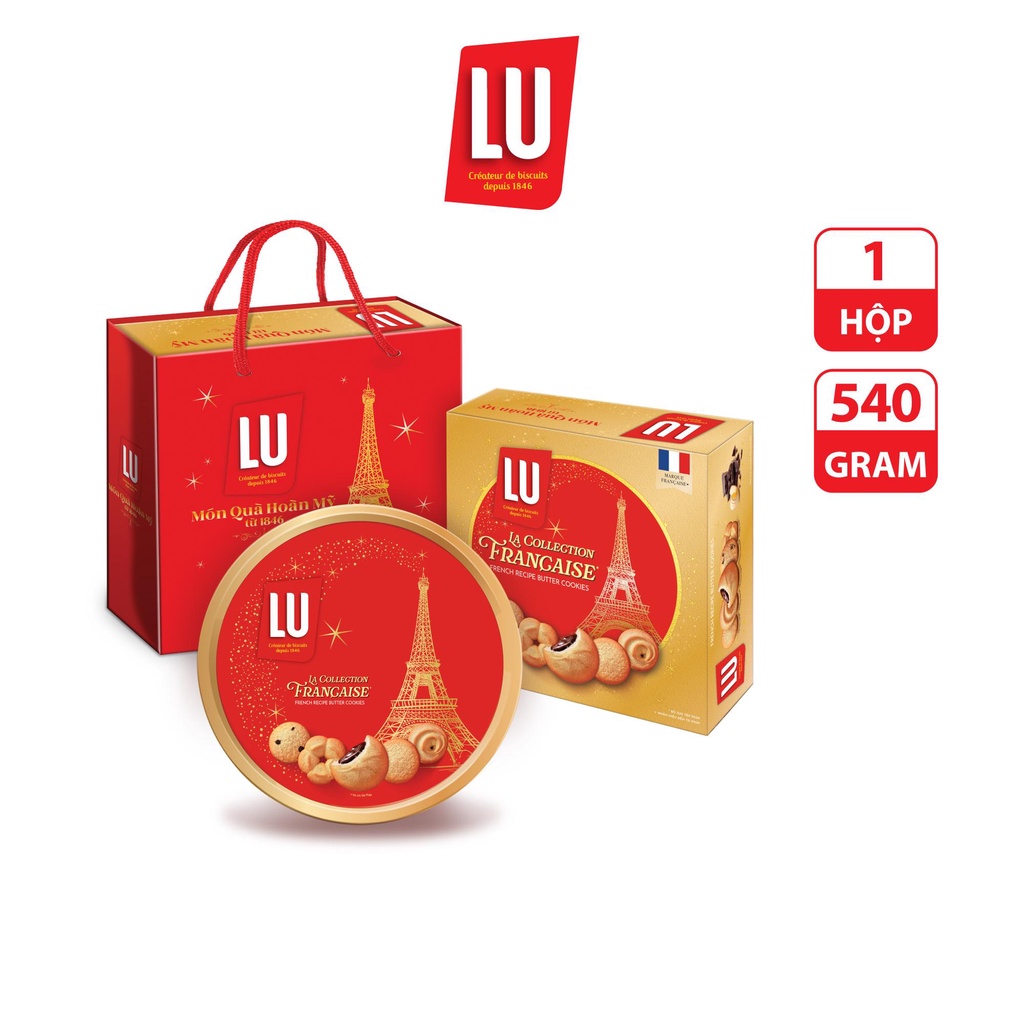 Bánh Quy Bơ Công Thức Pháp LU 540g Shop Thúy Anh