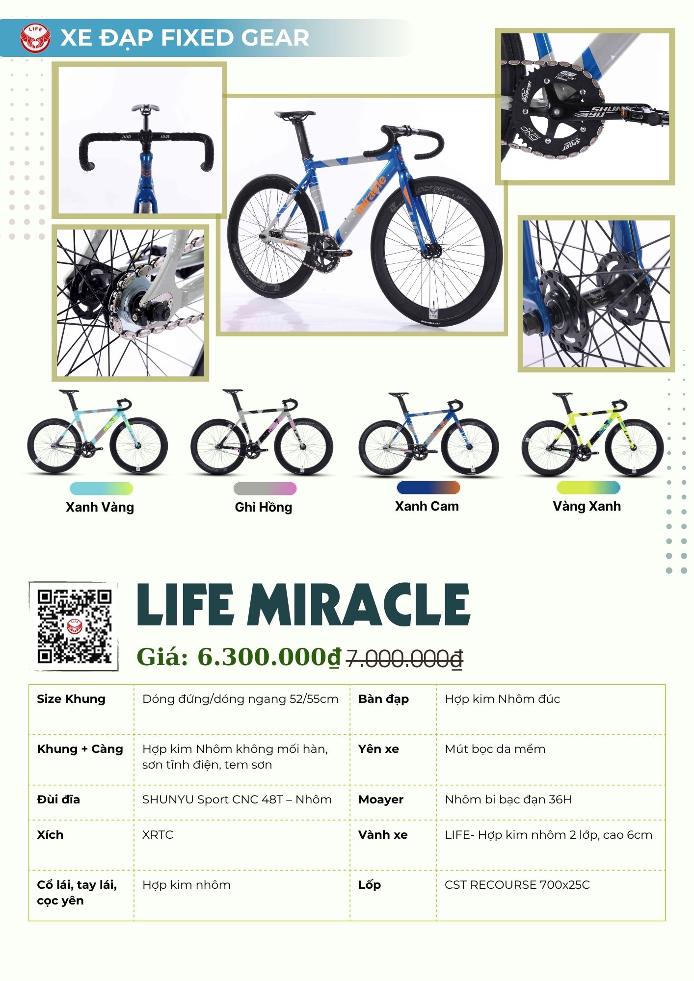 Catalogue Xe đạp LIFE XE ĐẠP TOÀN CẦU