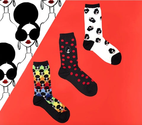 Phụ Kiện Chính Hãng - Tất Hot Sox x Alice + Olivia Women 'Be' - HSO450