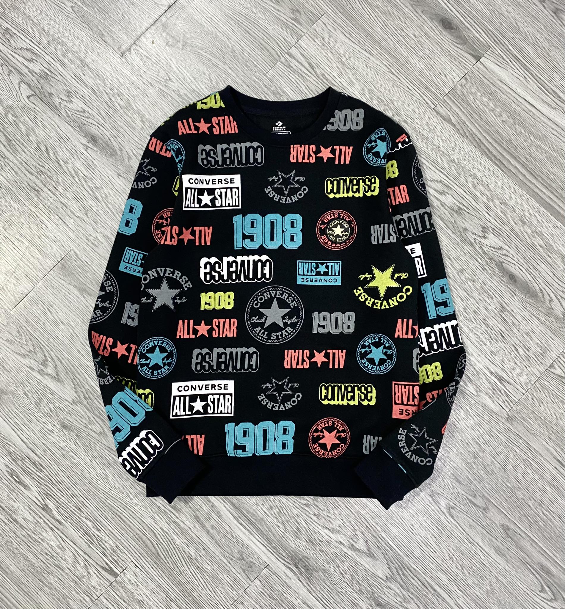 Áo Sweater Chính Hãng - Converse All Star 1908 "Multicolor"- SCO-102