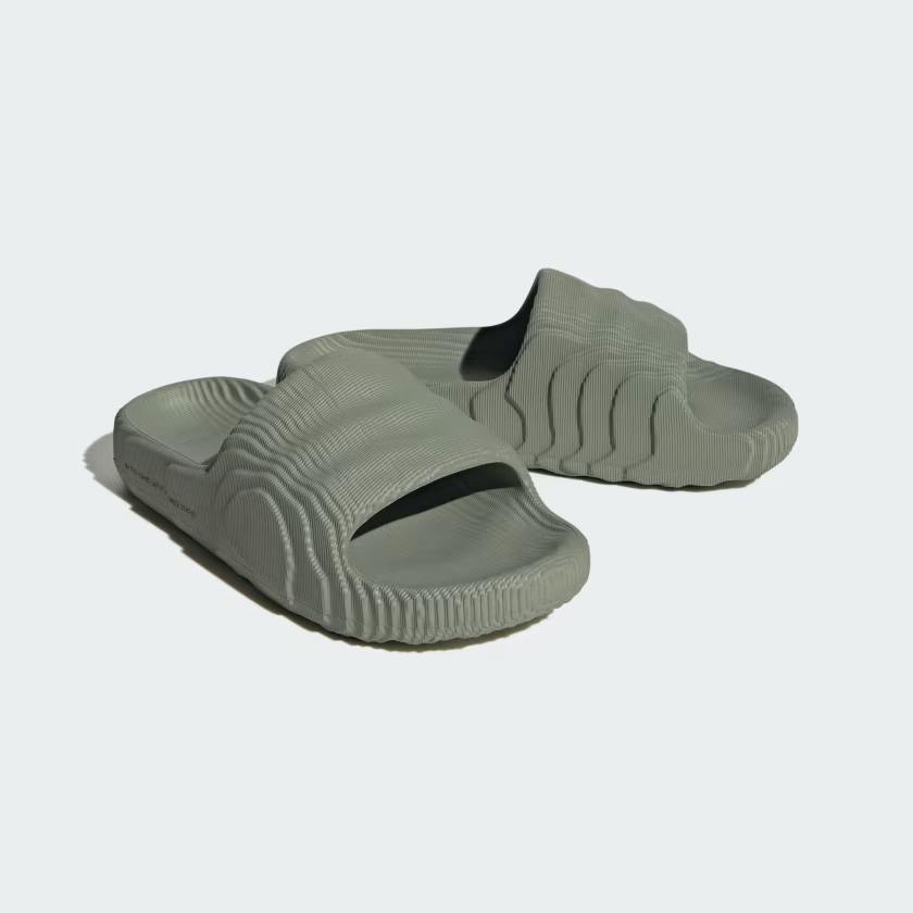 Dép Chính Hãng - Adidas Adilette 22 Slides ‘Silver Green’ - IG8264