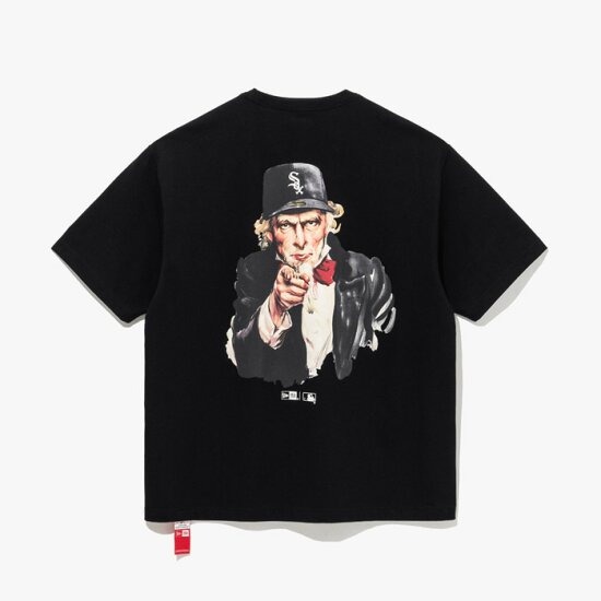 Áo TShirts Chính Hãng - New Era NY Yankees Uncle Sam 'Black' - 14536460