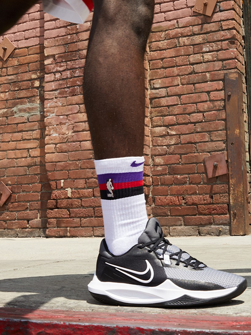 Giày Bóng Rổ Chính Hãng - Nike Precision 6 ‘Black Iron Grey’ - DD9535-003